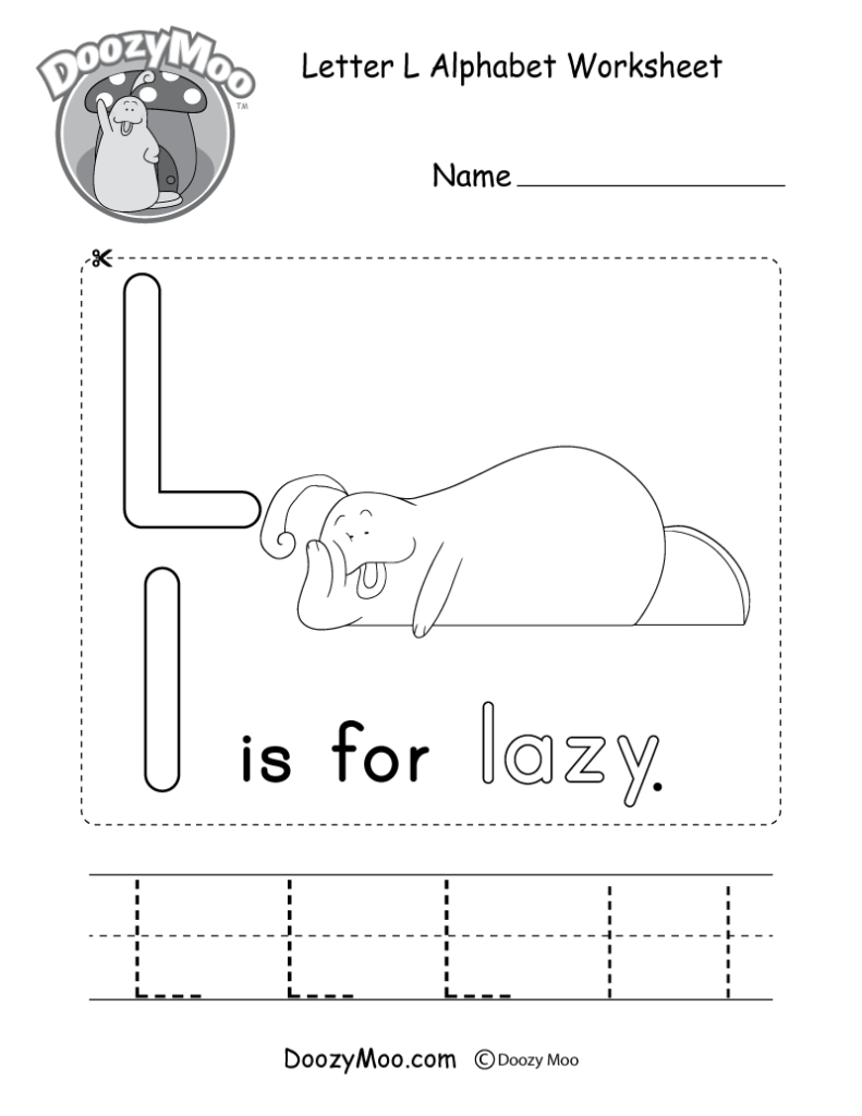 Doozy Moo’s Alphabet Song + Free Printable Worksheets