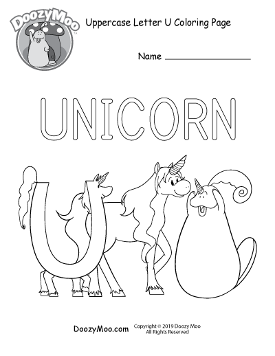 Alphabet Worksheets (Free Printables) - Doozy Moo